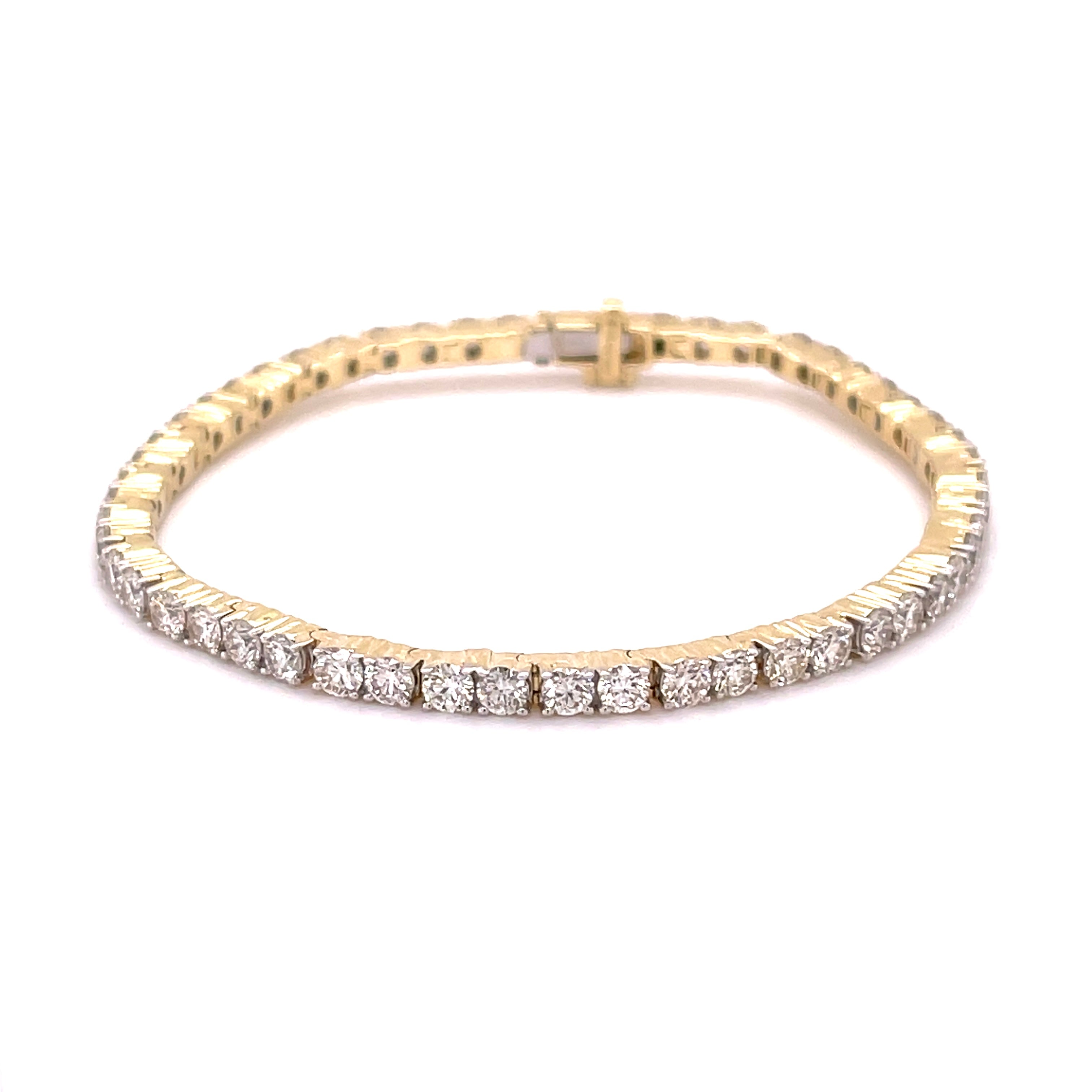 Loretta Diamond Tennis Bracelet | Halo Diamonds